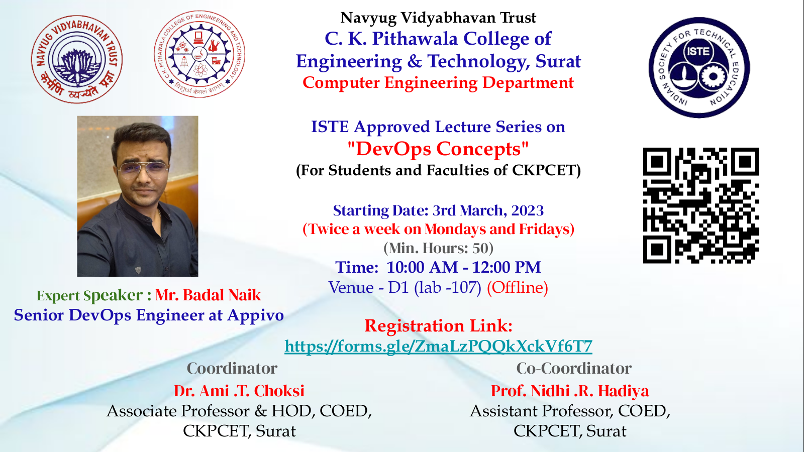 CKPCET, Surat